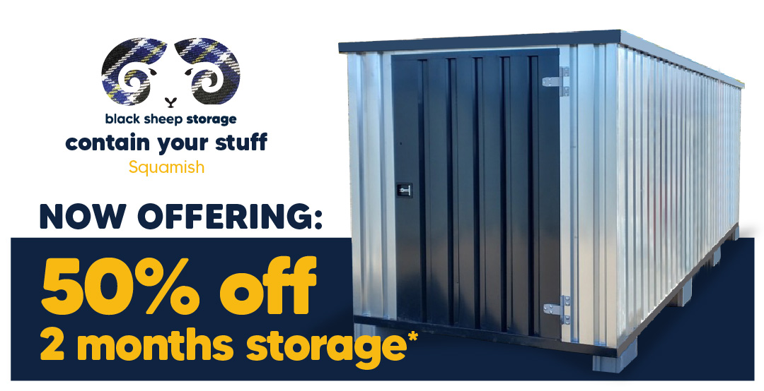 Promotions - Self Storage Squamish - Contain Your Stuff Squamish